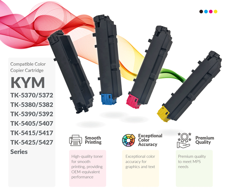 Print-Rite’s Premium Compatible Color Cartridges for KYM TK-5370 Series ...