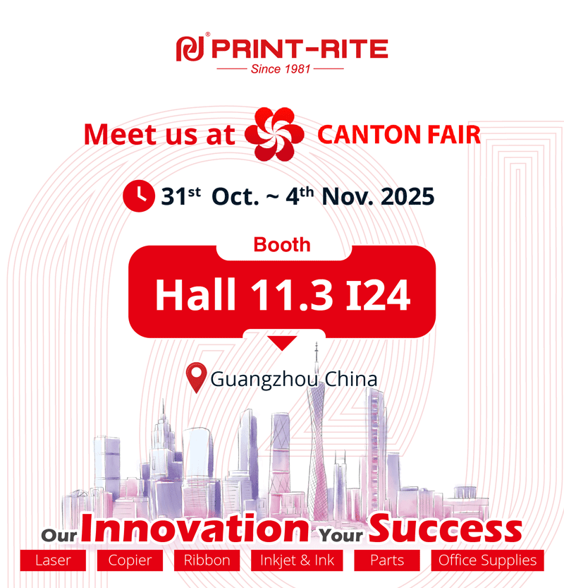 Meet Print-Rite at Canton Fair Booth: Area B Hall11.3 I24 - Prite-Rite